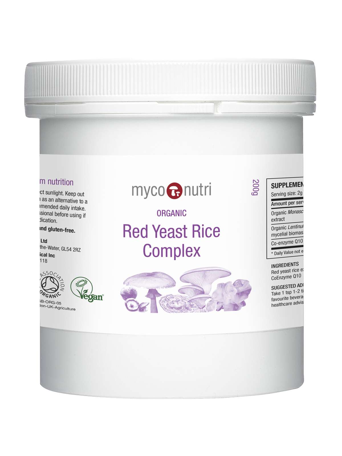 Myconutri Mushroom: Red-Yeast Rice Complex 250g
